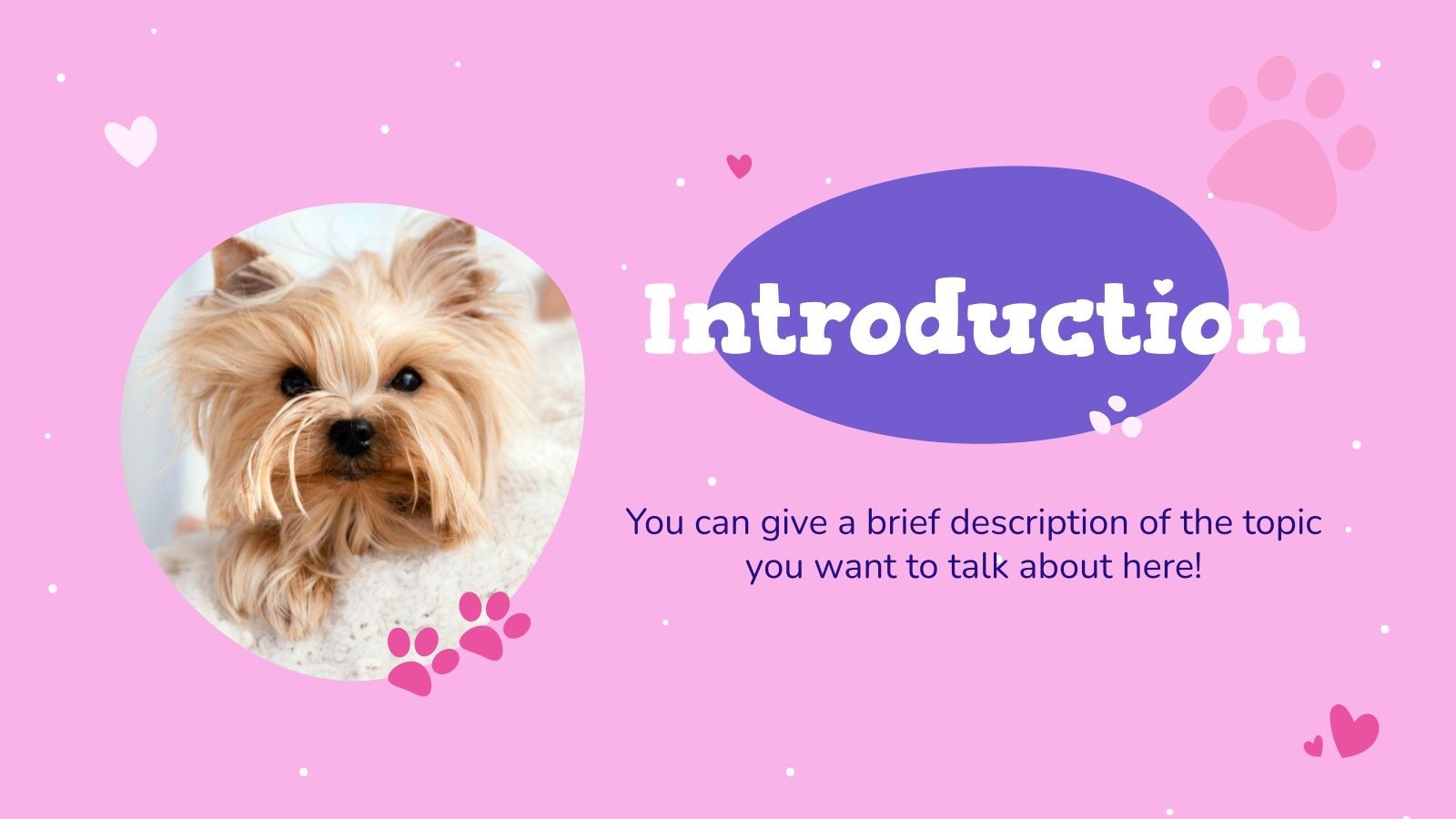 This Is My Dog! | Google Slides & PowerPoint template