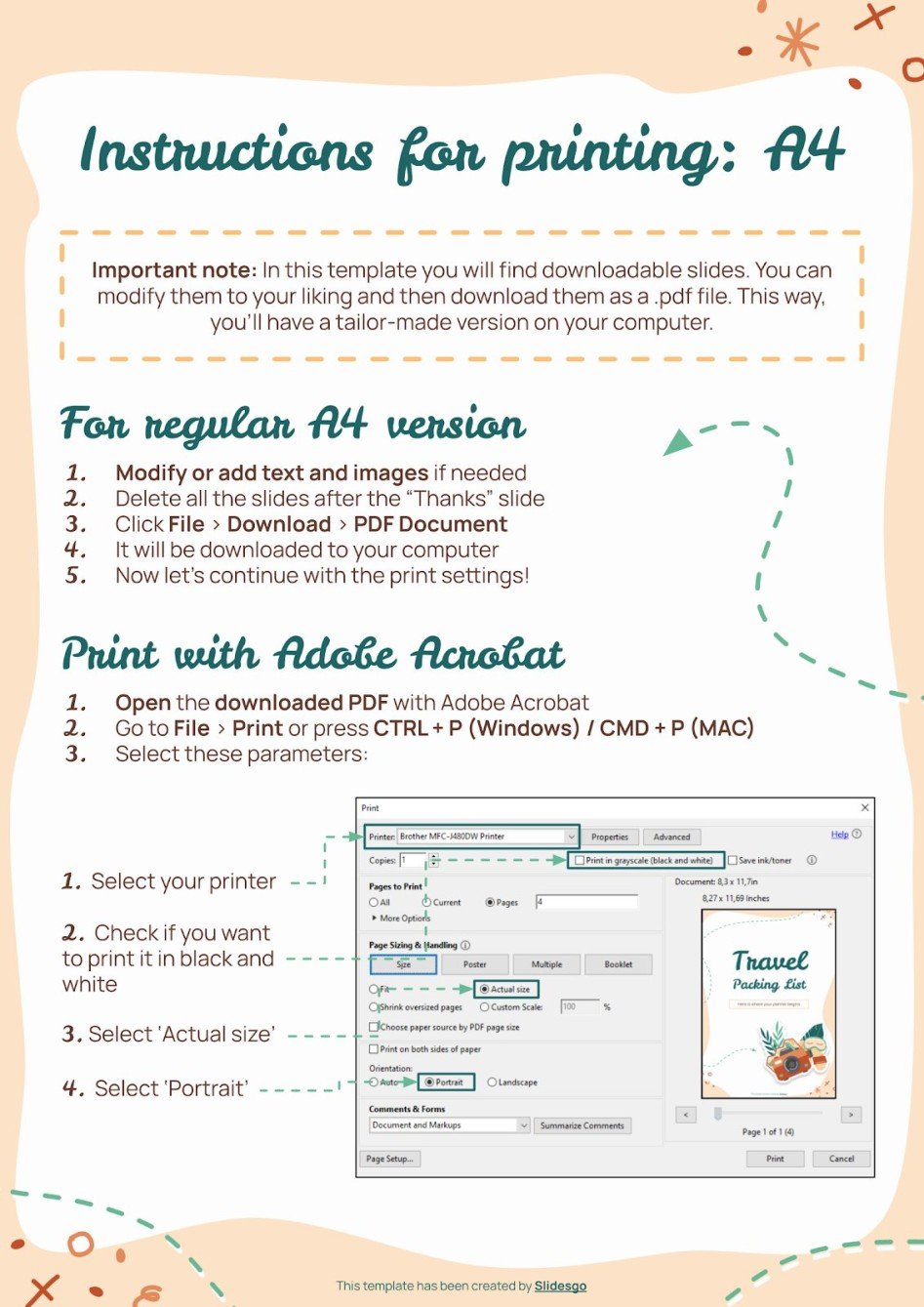 Travel Packing List | Google Slides & PowerPoint