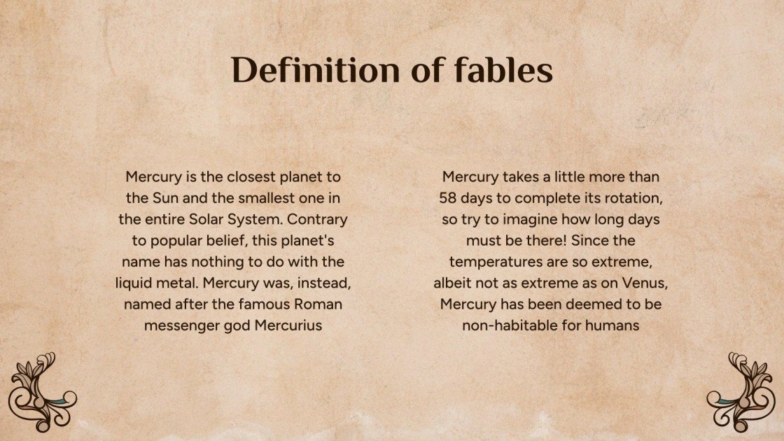 Fables with Morals for Students | Google Slides & PowerPoint