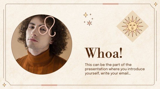 Leo - Fire Zodiac Signs | Google Slides & PowerPoint