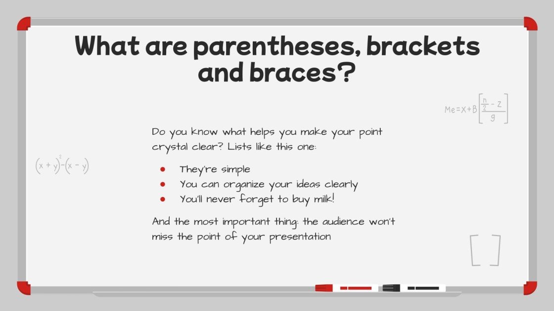Math for Middle School: Parentheses, Brackets and Braces