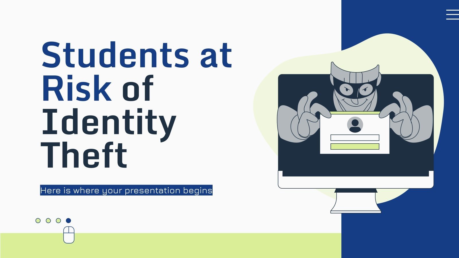 Students at Risk of Identity Theft | Google Slides & PPT