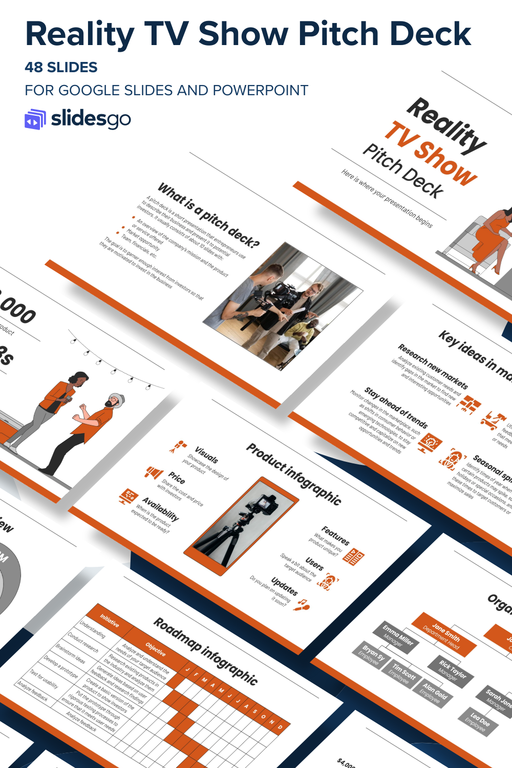 Reality TV Show Pitch Deck | Google Slides & PPT