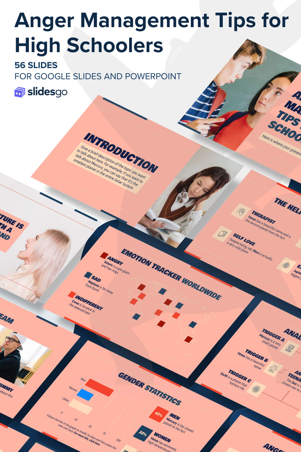 Anger Management Tips for High Schoolers | Google Slides