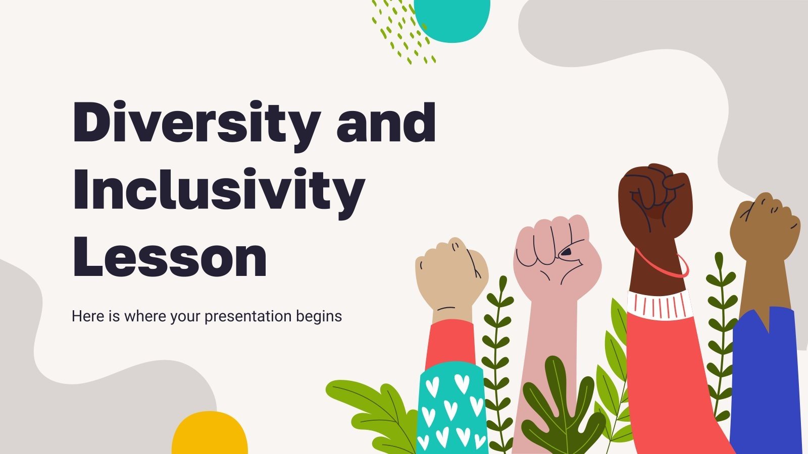 Diversity and Inclusivity Lesson | Google Slides & PPT