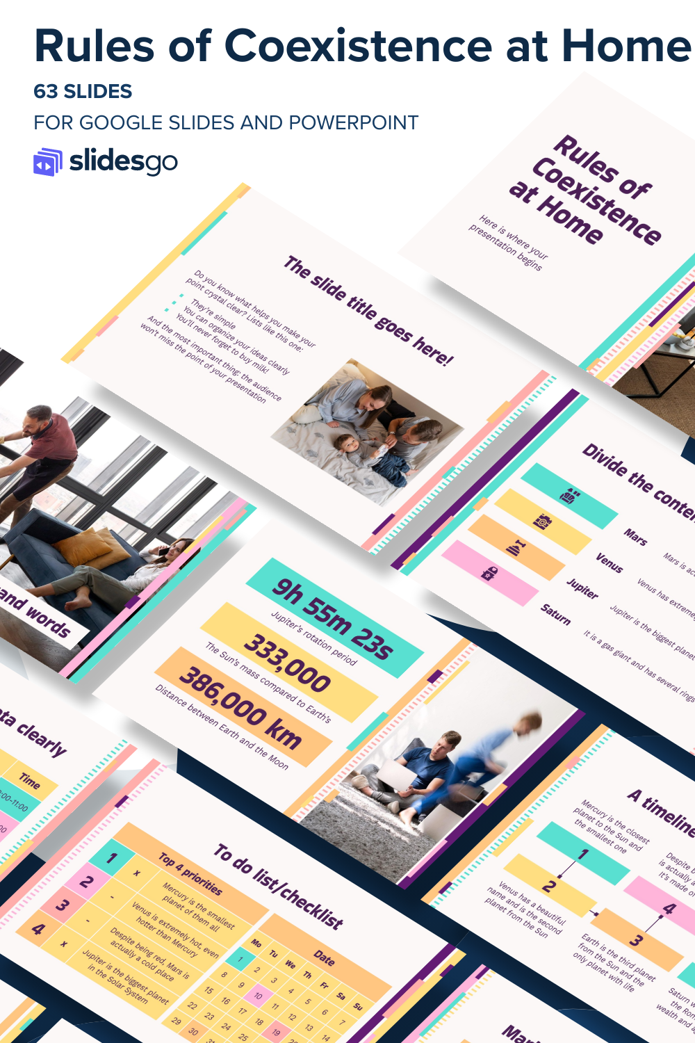 Rules of Coexistence at Home | Google Slides & PPT