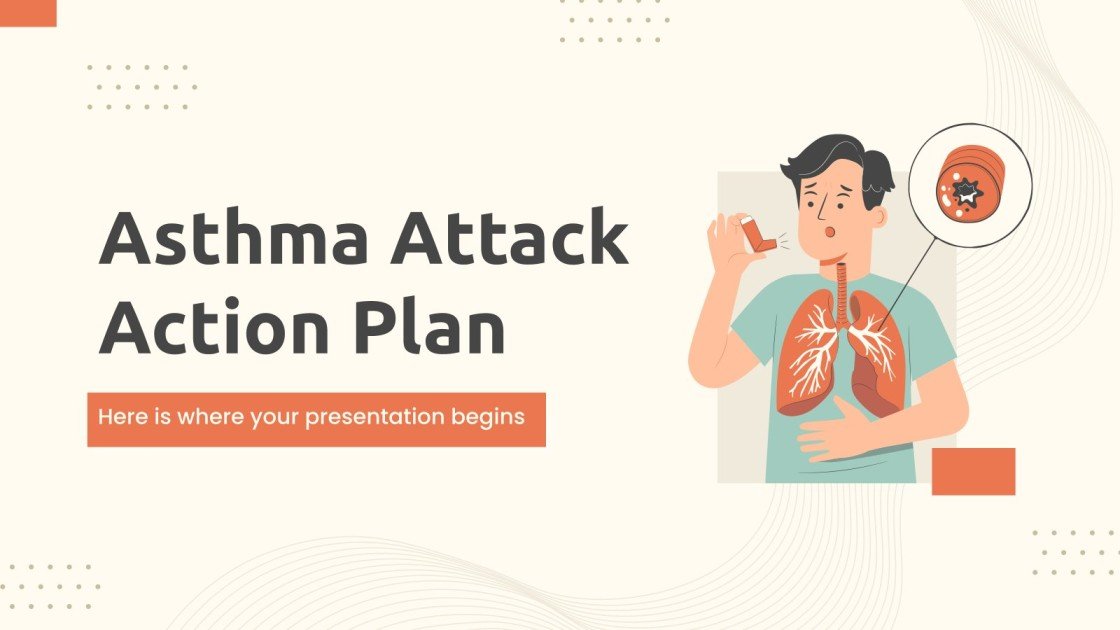 Plan d'action en cas de crise d'asthme | Google Slides