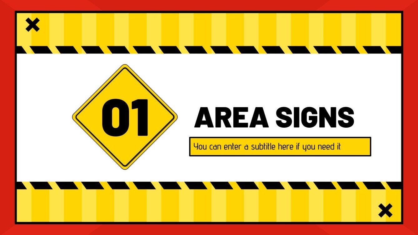 Caution! Danger Zone | Google Slides & PowerPoint