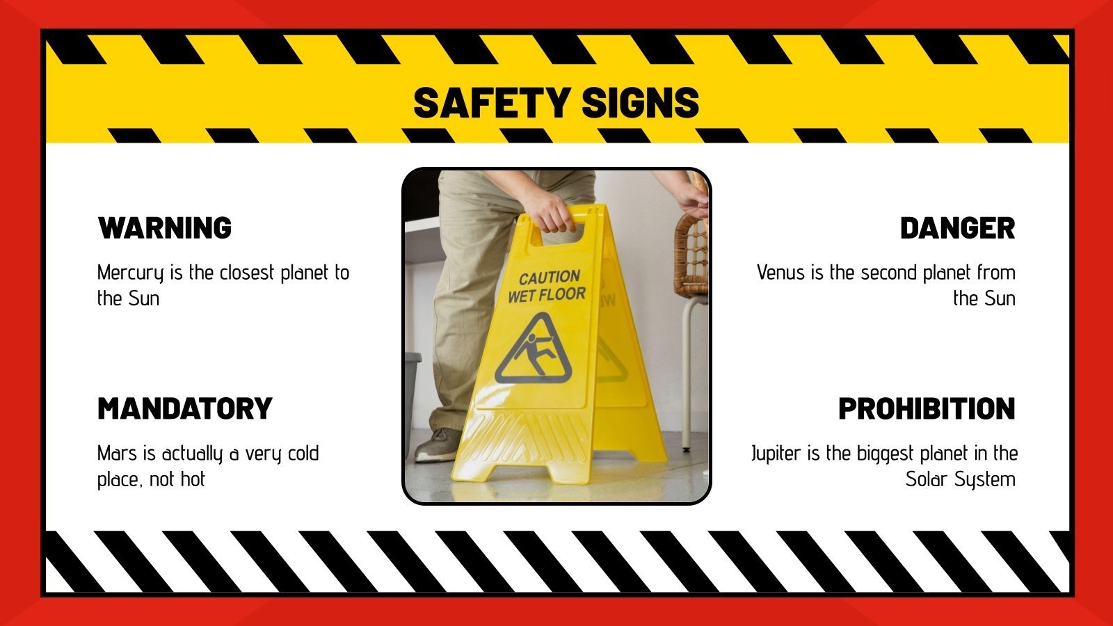 Caution! Danger Zone | Google Slides & PowerPoint
