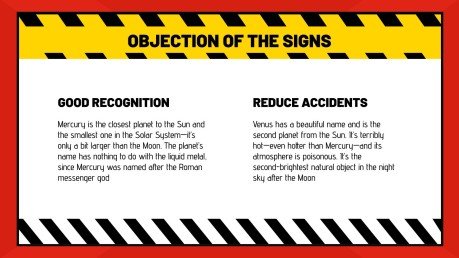 Caution! Danger Zone | Google Slides & PowerPoint