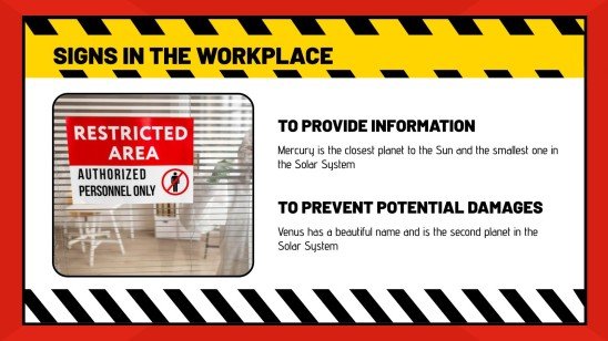 Caution! Danger Zone | Google Slides & PowerPoint