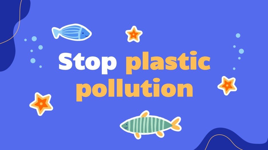 Ocean Plastics Pollution | Google Slides & PowerPoint