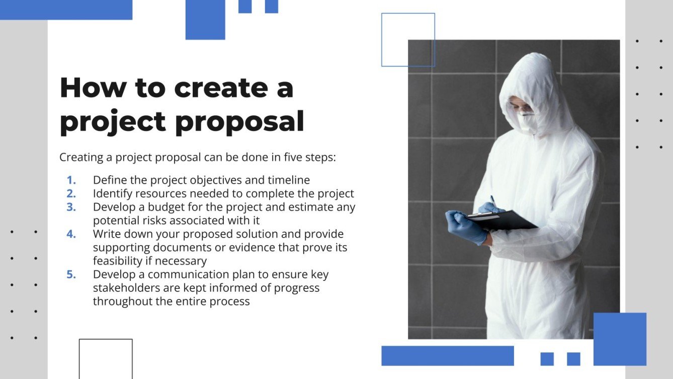 Industrial Hygiene Plan Project Proposal | Google Slides