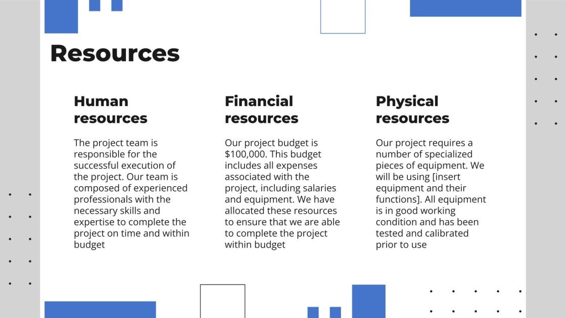 Industrial Hygiene Plan Project Proposal | Google Slides