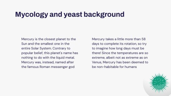 Biology Major: Mycology and Yeast | Google Slides & PPT