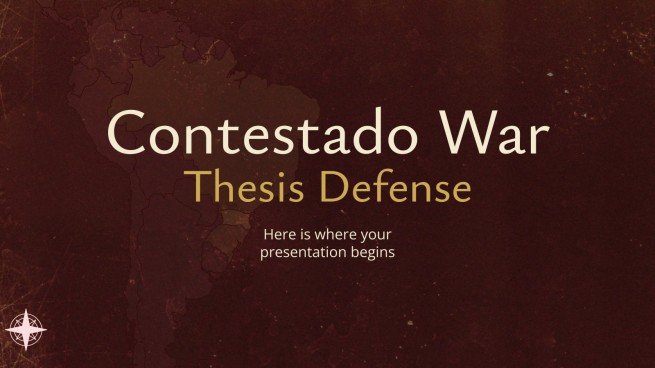 Contestado War Thesis Defense | Google Slides & PowerPoint