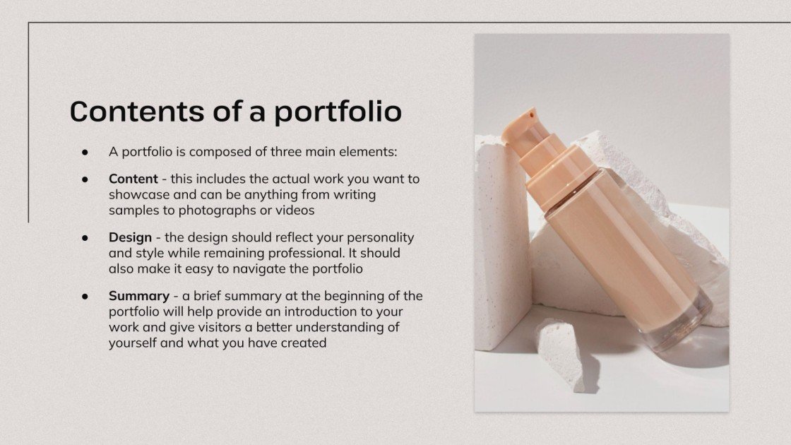 Product Packaging Designer Portfolio | Google Slides & PPT