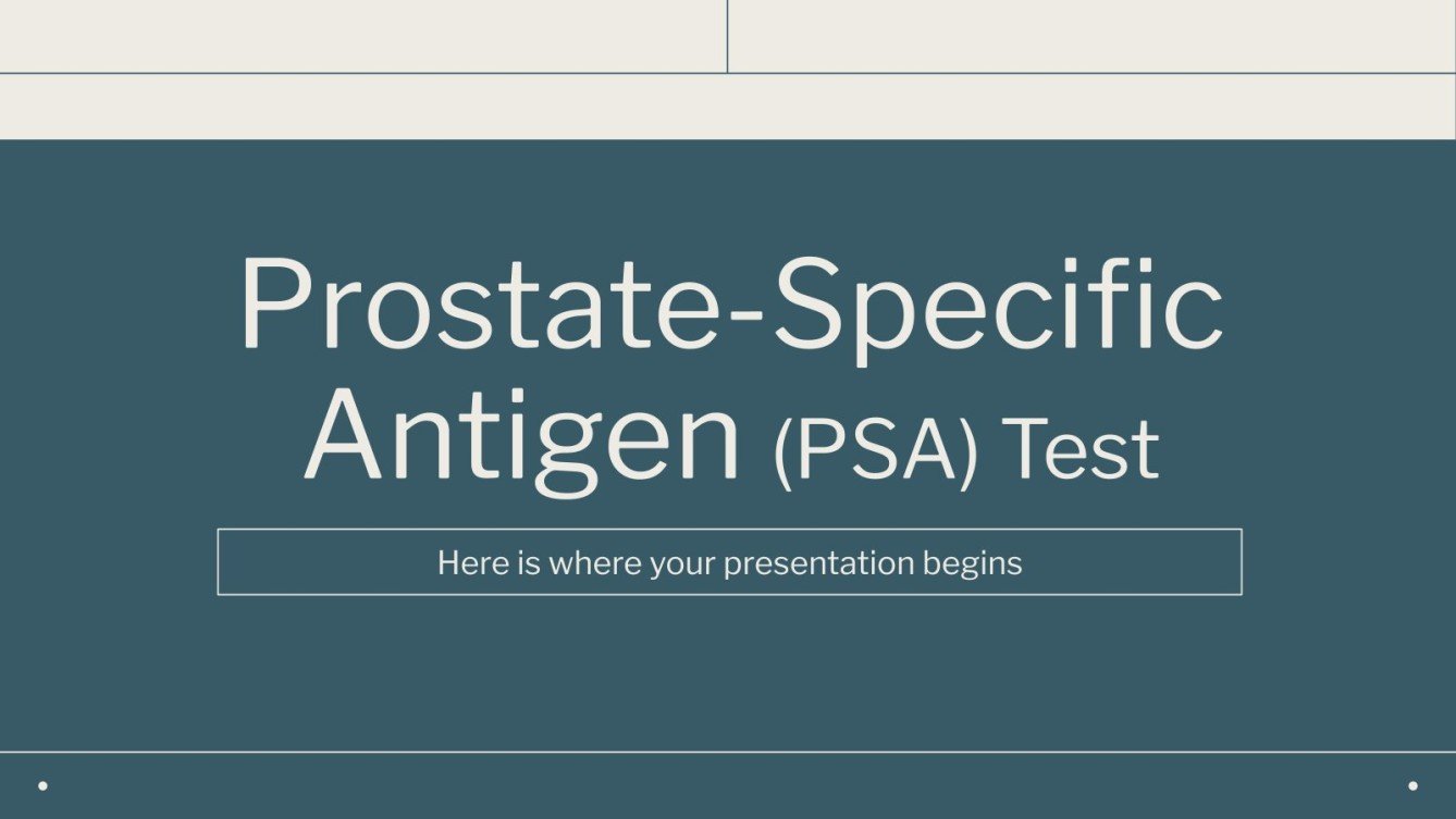 Prostate-Specific Antigen (PSA) Test | Google Slides & PPT