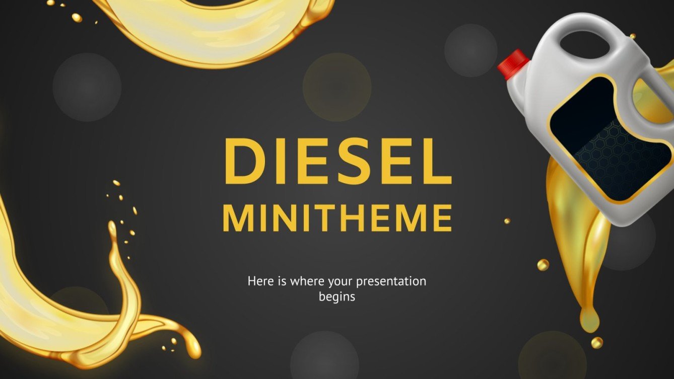 Diesel Minitheme | Google Slides & PowerPoint template