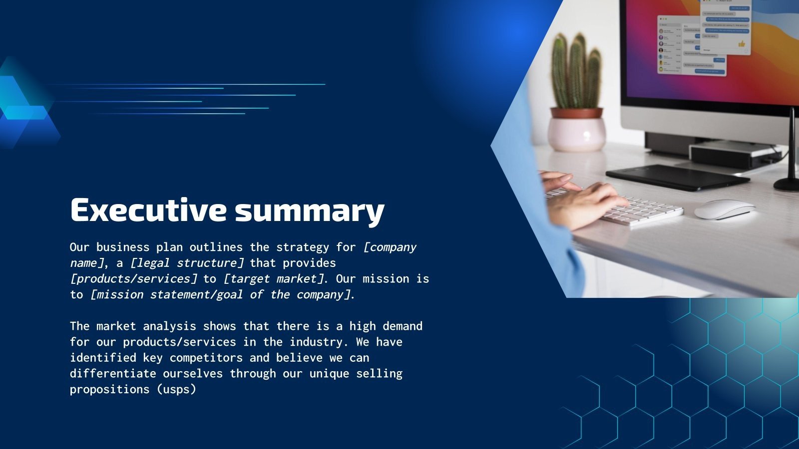 Computer Systems Business Plan | Google Slides & PPT