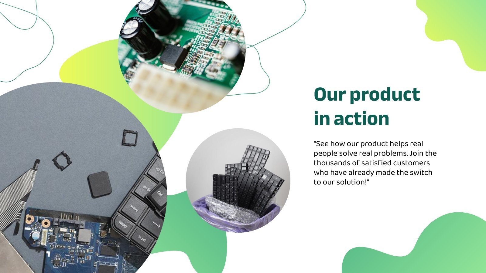 Electronic Scrap Recycling Campaign | Google Slides & PPT