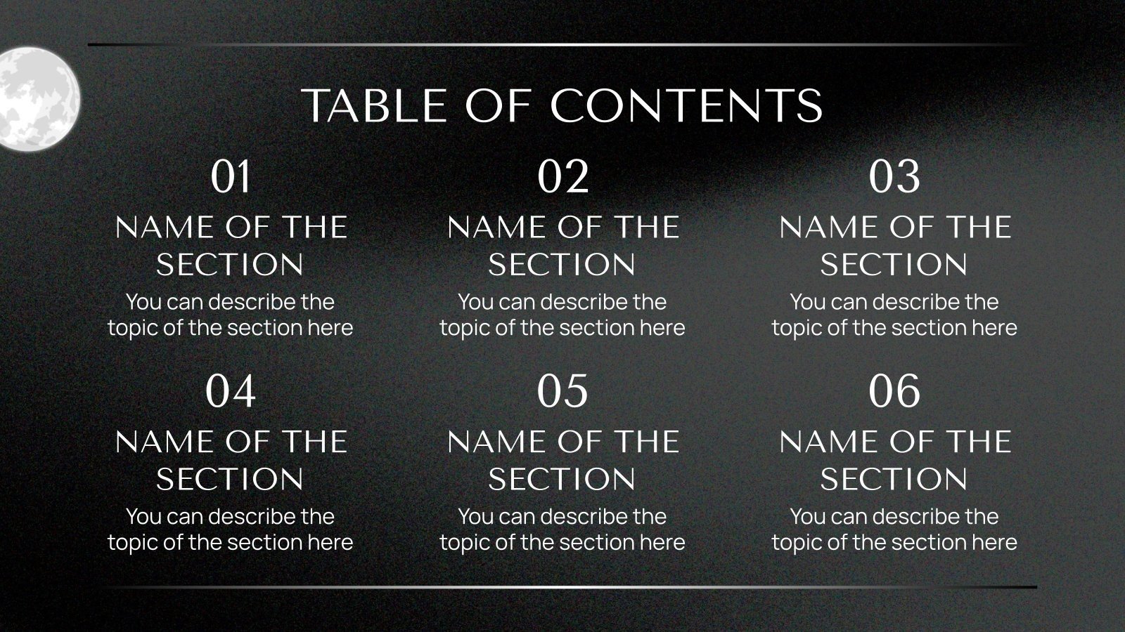 Fases da Lua | Modelo do Google Slides e PowerPoint