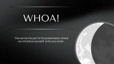 Les phases de la Lune | Google Slides et PPT