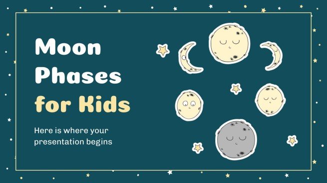 Moon Phases for Kids | Google Slides & PowerPoint