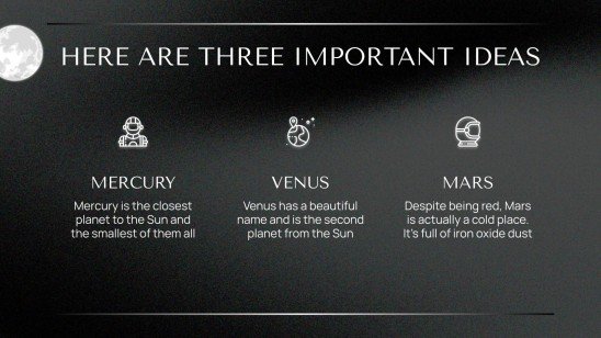 Les phases de la Lune | Google Slides et PPT