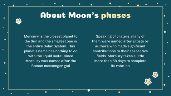 Moon Phases for Kids | Google Slides & PowerPoint