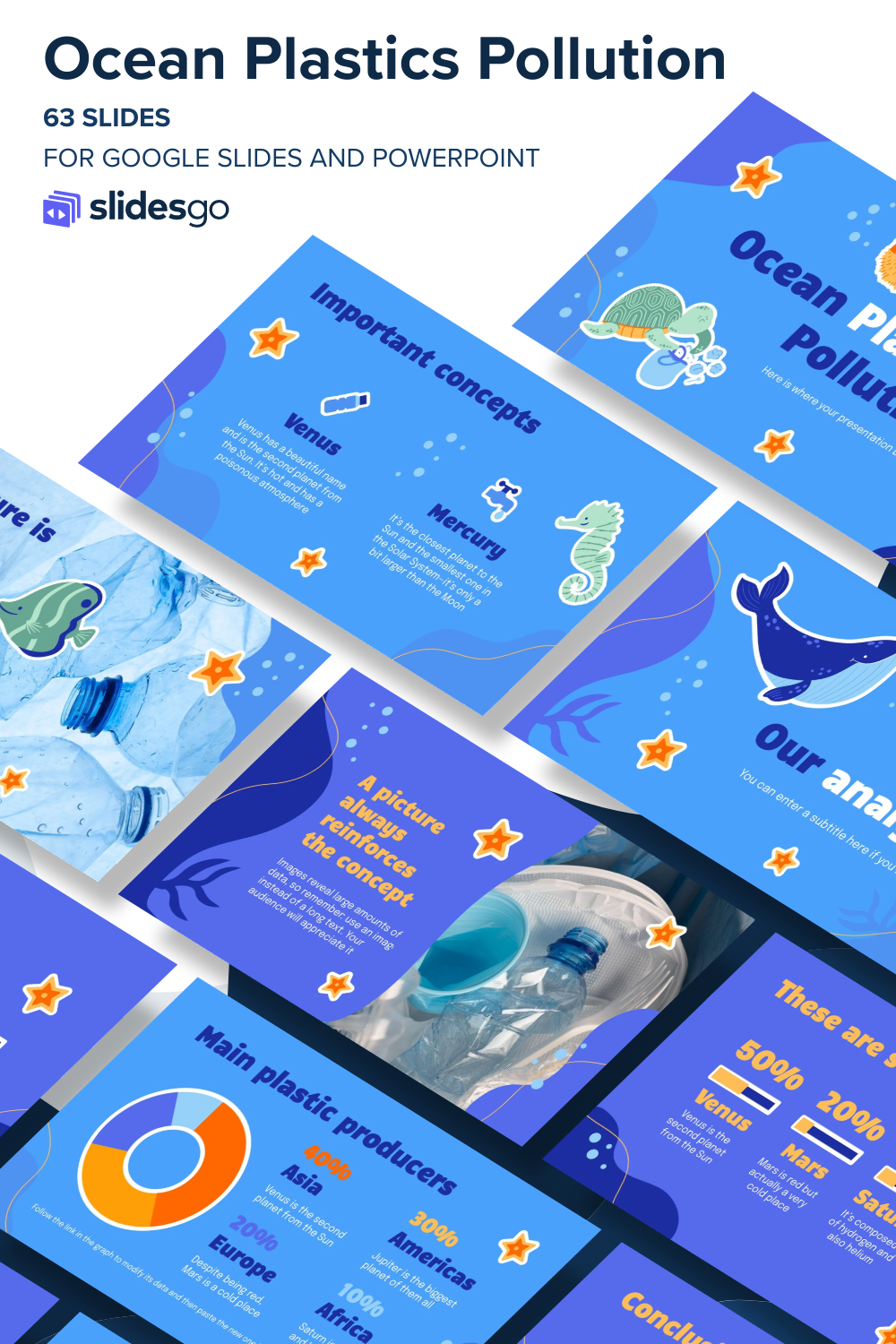 Ocean Plastics Pollution | Google Slides & PowerPoint