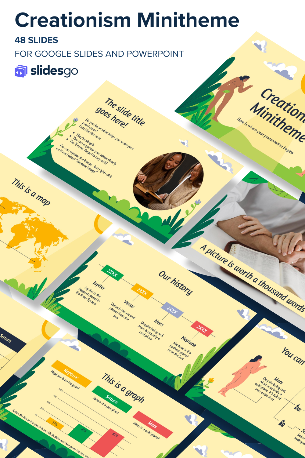 Creationism Minitheme | Google Slides & PowerPoint