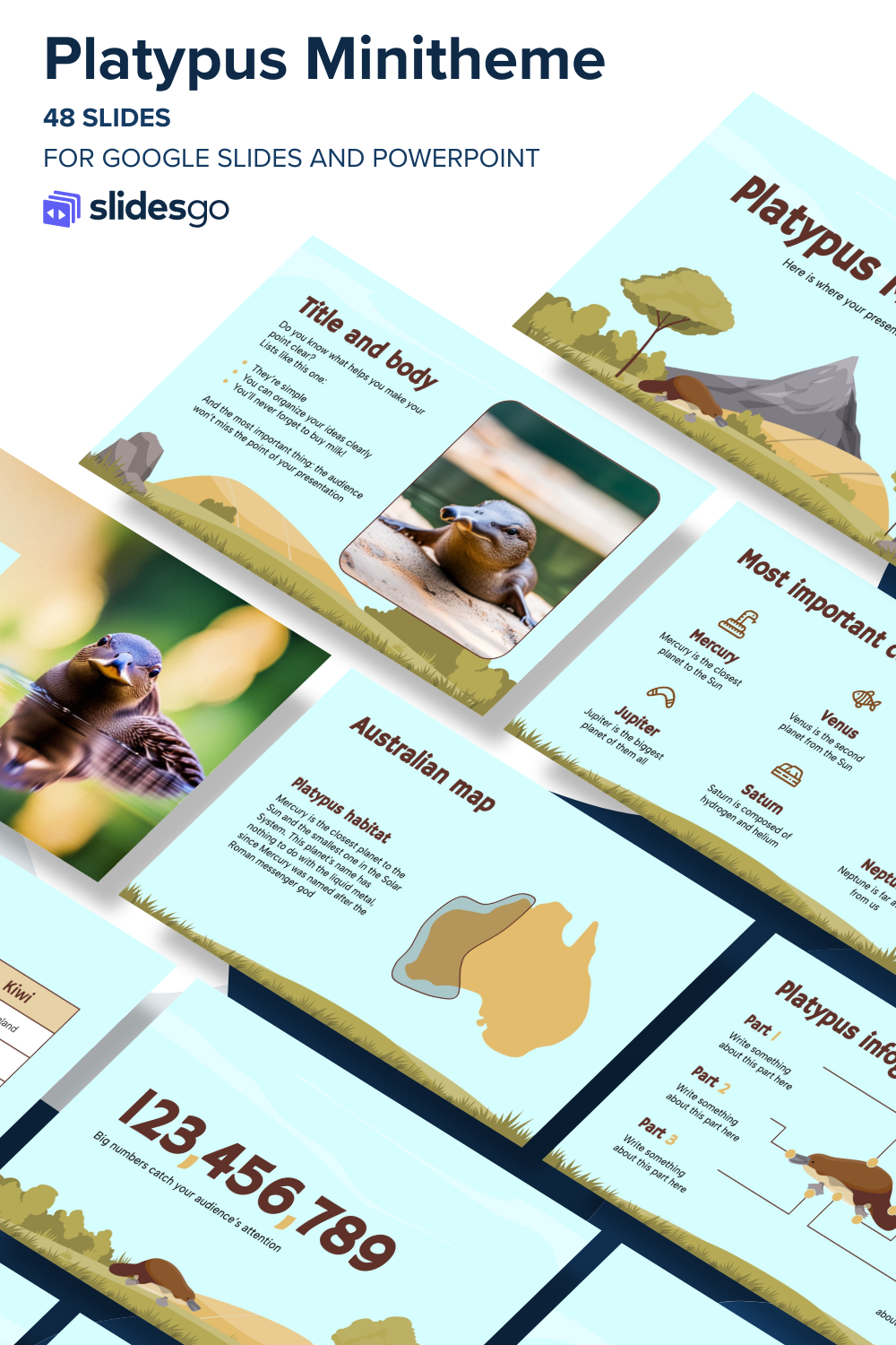 Platypus Minitheme | Google Slides & PowerPoint
