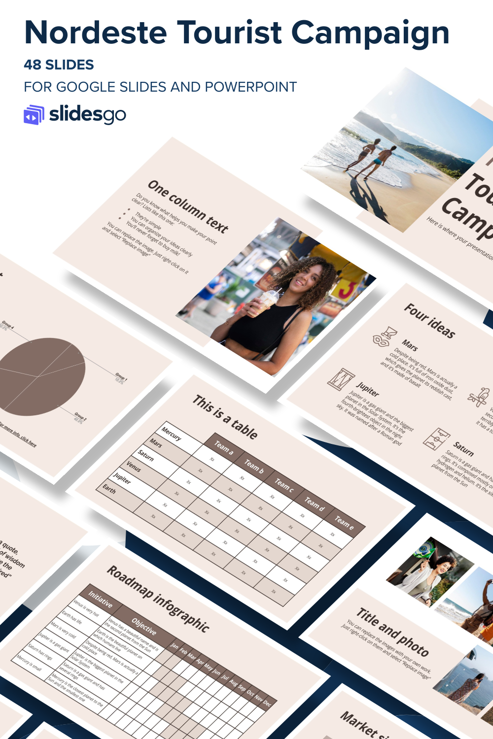 Nordeste Tourist Campaign | Google Slides & PowerPoint