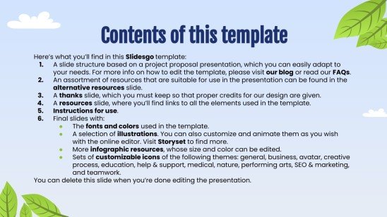 Energy Efficiency Project Proposal | Google Slides & PPT