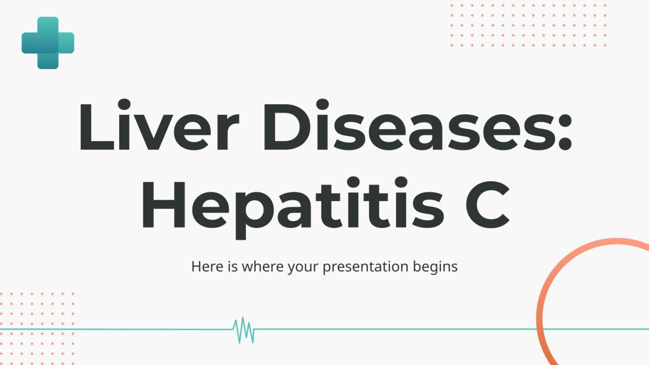 Free Google Slides themes and PowerPoint templates on the liver