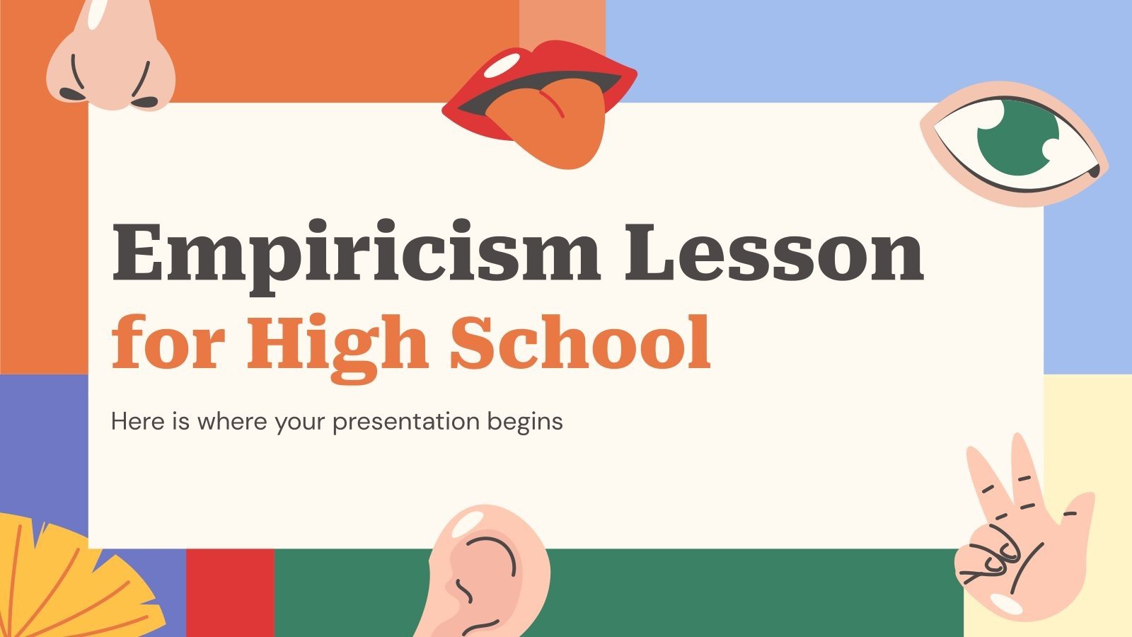 Empiricism Lesson for High School | Google Slides & PPT