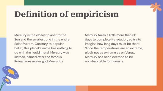 Empiricism Lesson for High School | Google Slides & PPT