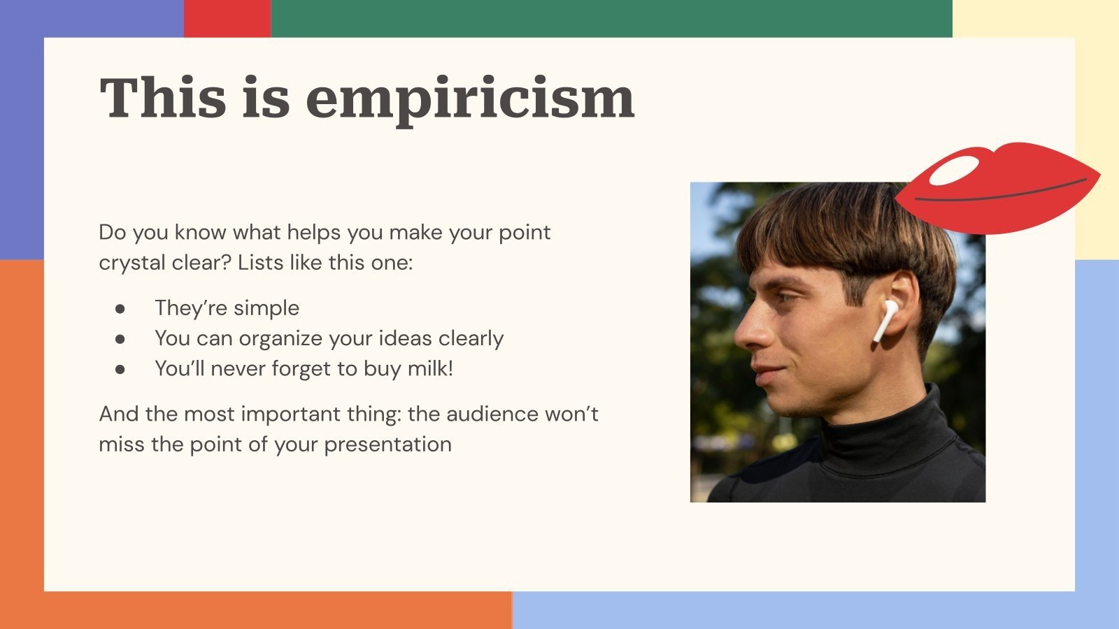 Empiricism Lesson for High School | Google Slides & PPT