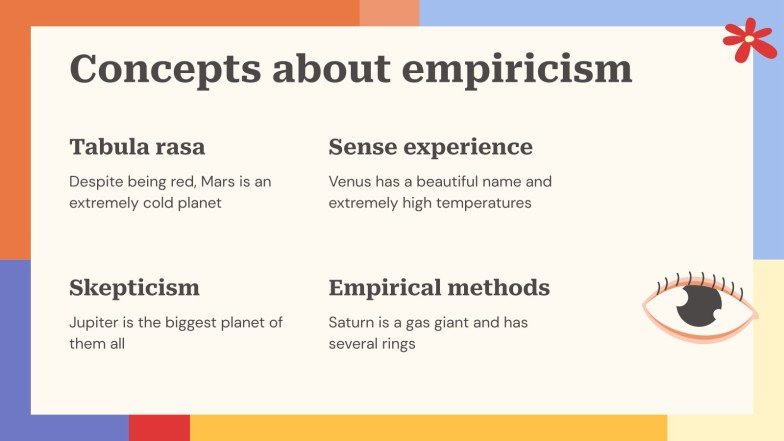 Empiricism Lesson for High School | Google Slides & PPT