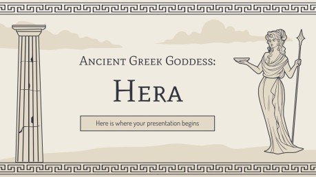 Free Greek-themed Google Slides and PowerPoint templates