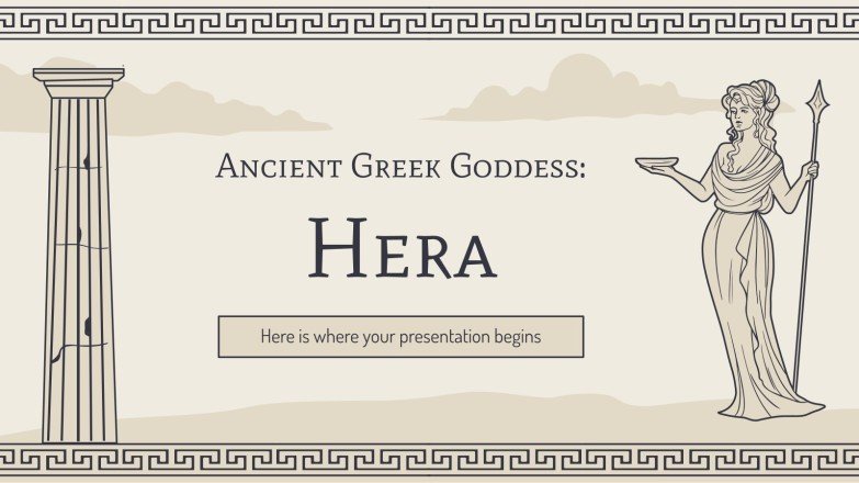 Free Google Slides themes and PPT templates on Greek mythology