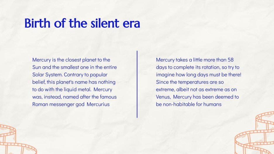 High School Filmmaking Program: Silent Films