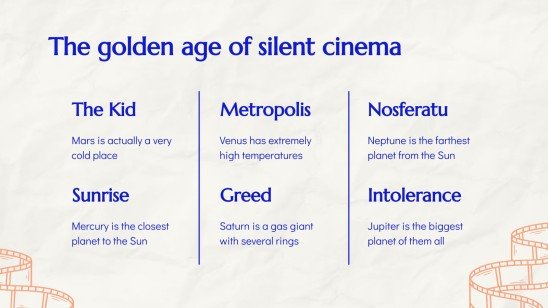 High School Filmmaking Program: Silent Films