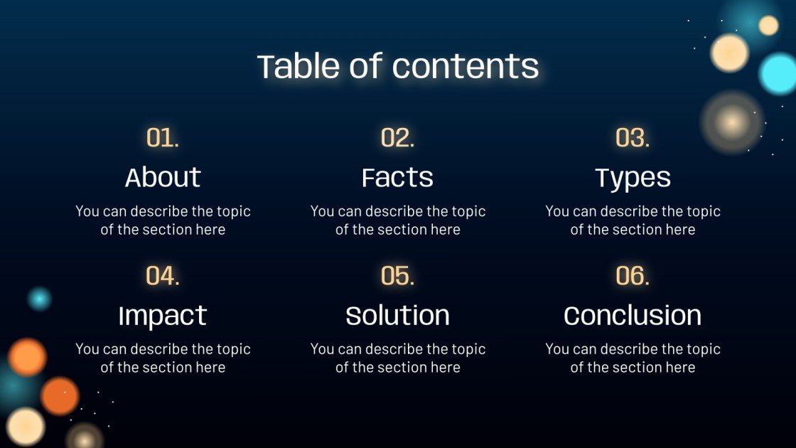 Light Pollution | Google Slides & PowerPoint