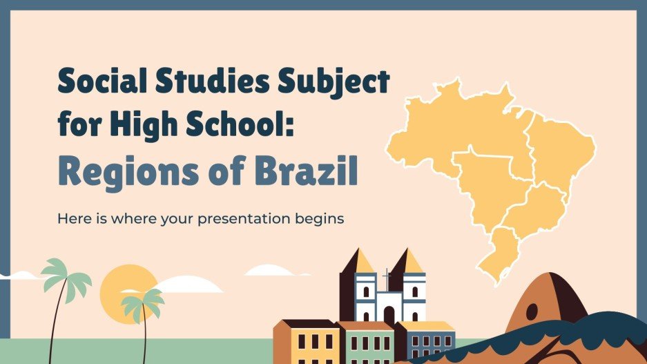 Social Studies Subject for High School: Regions of Brazil