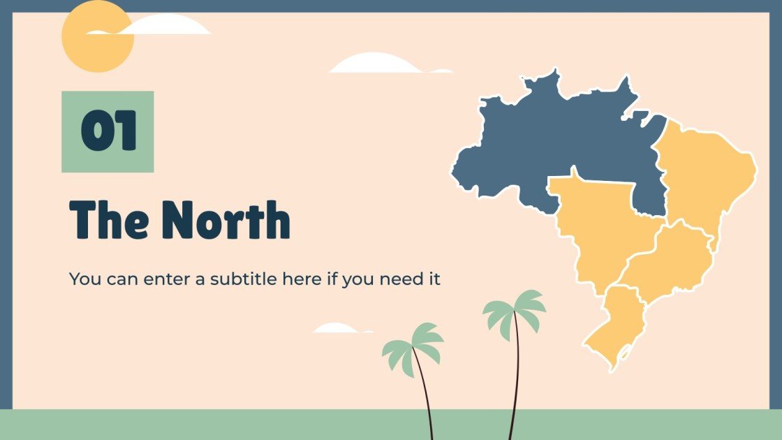 Social Studies Subject for High School: Regions of Brazil