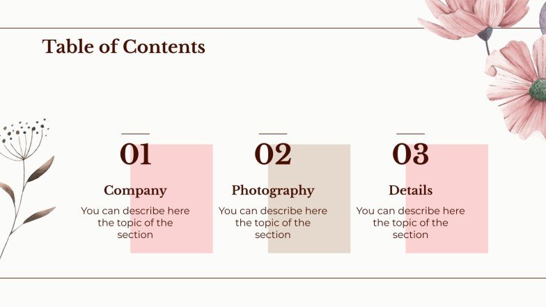 Classic Wedding Google Slides theme and PowerPoint template