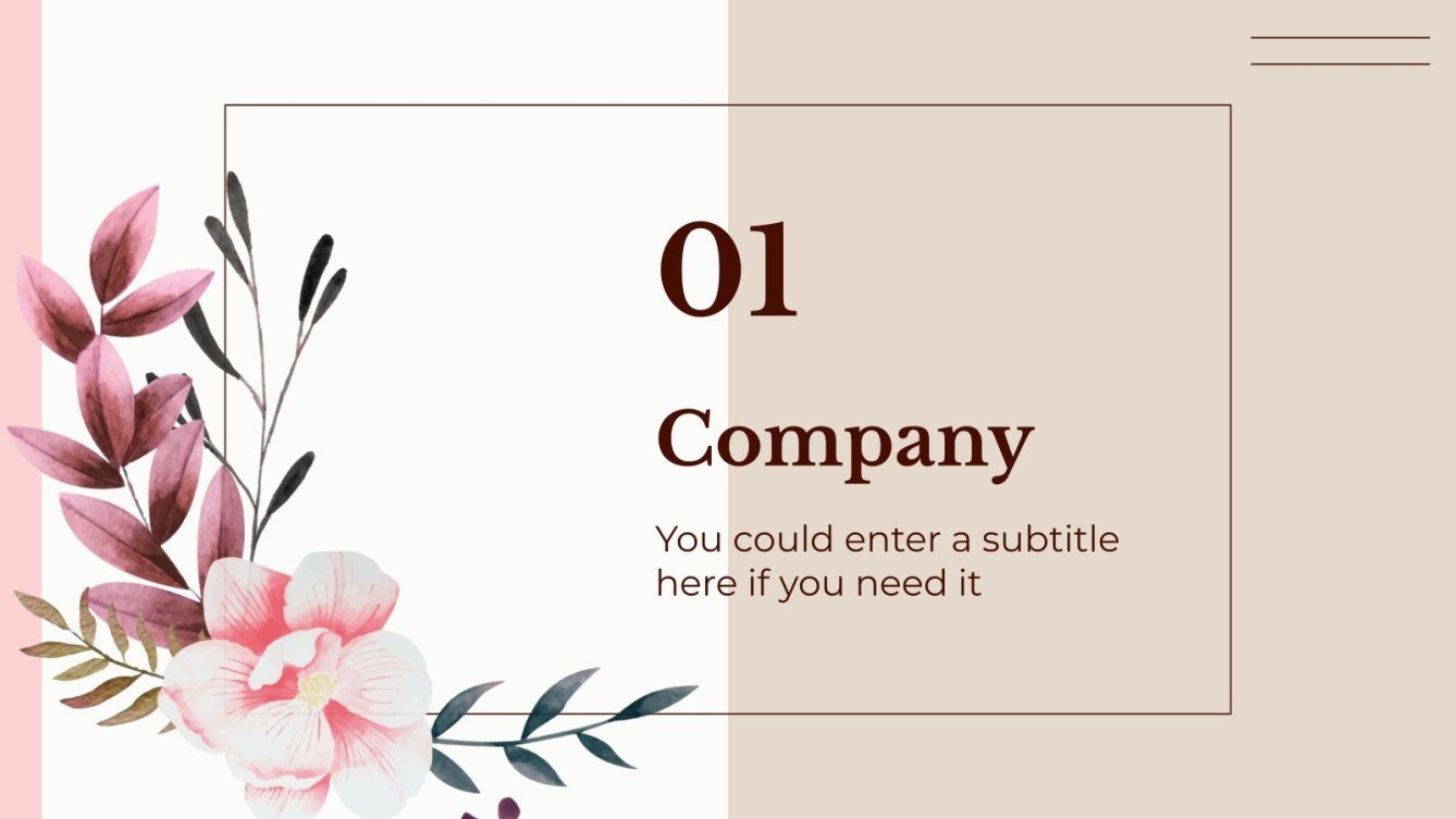 Classic Wedding Google Slides theme and PowerPoint template