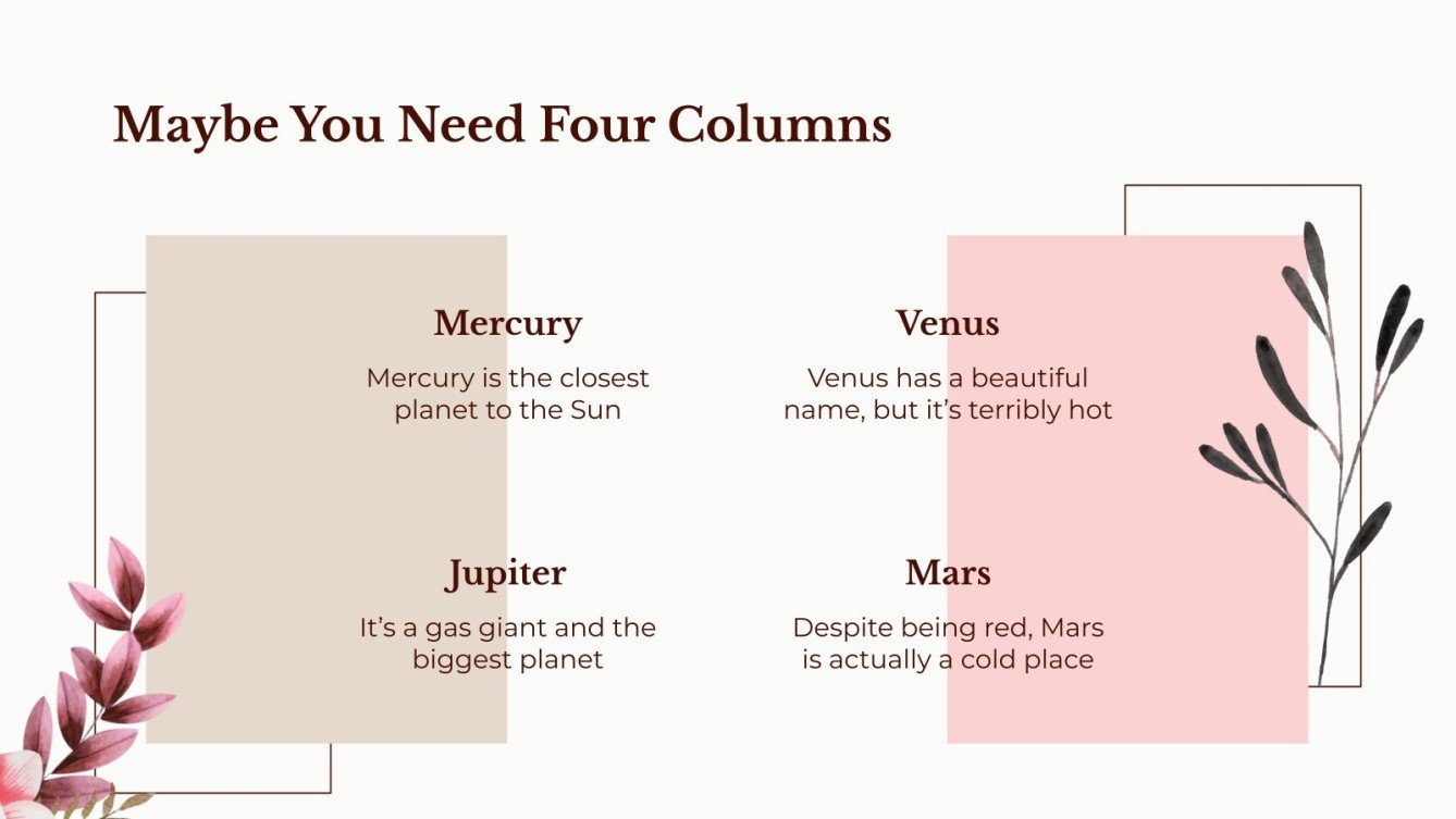 Classic Wedding Google Slides theme and PowerPoint template